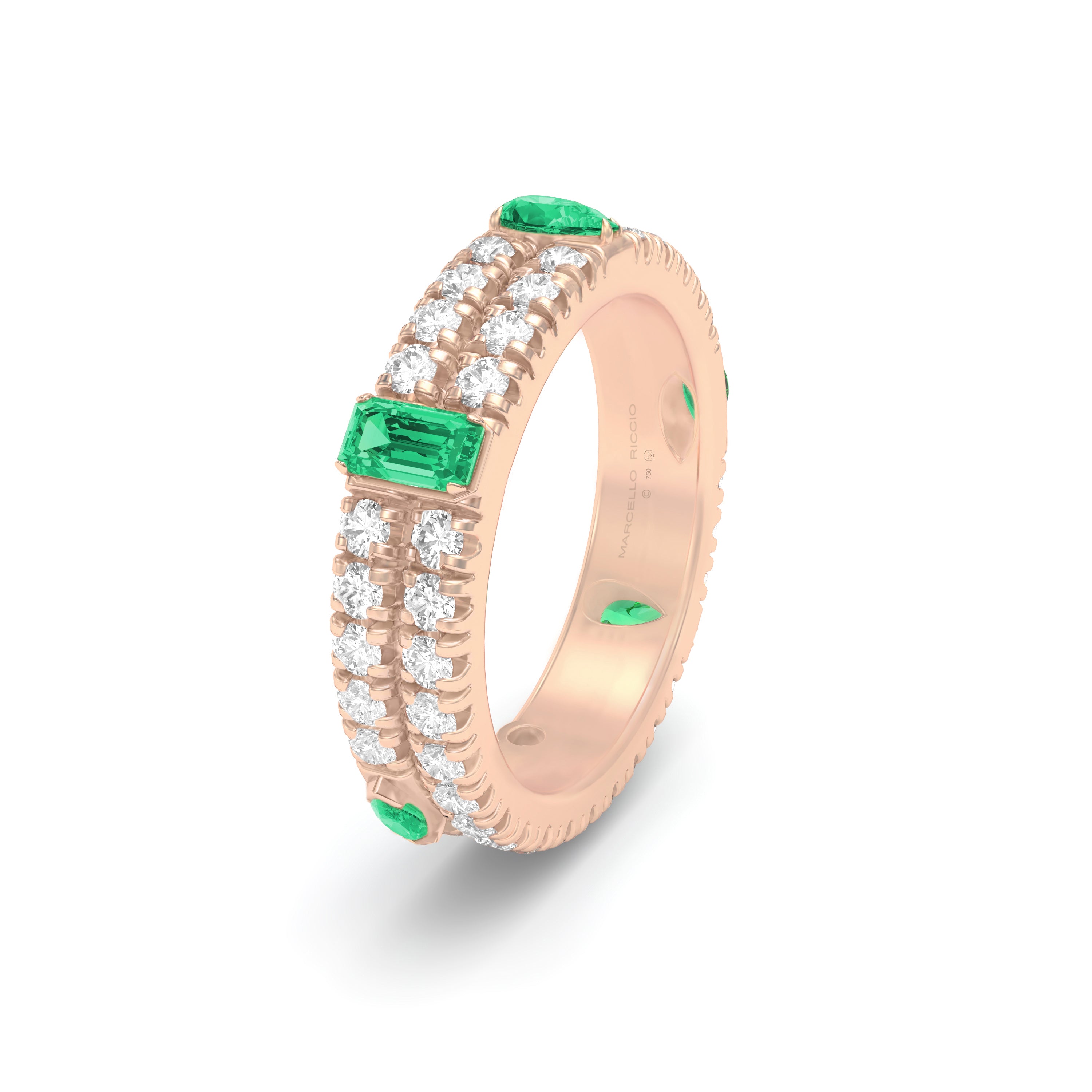Ivy | Luxury Handcrafted Emerald & Diamond Collection – Marcello Riccio